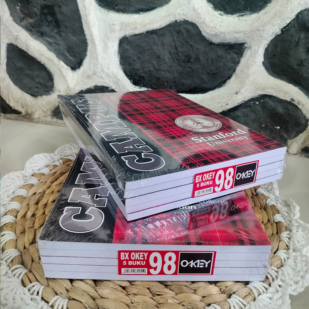 Jual BUKU TULIS OKEY BOXY 98 LEMBAR || 1 PACK (5 BUKU) || CAMPUS ...