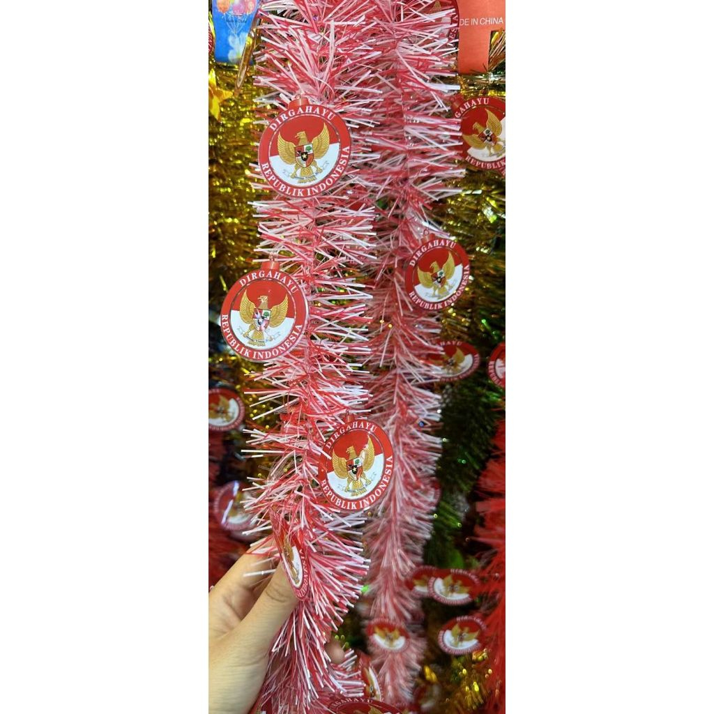 Jual Slinger Garuda Dirgahayu RI Merah Putih 2 Meter | Shopee Indonesia