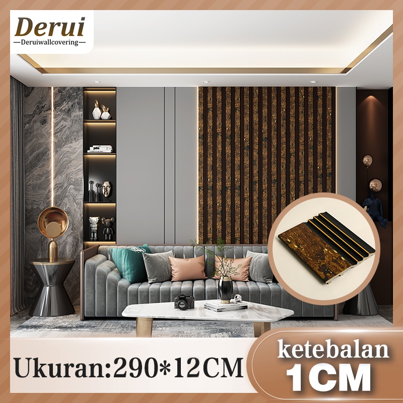 Jual Ps Wall Panel Dekorasi Dinding 120 x 10 mm 2.9Meter Anti Rayap Dan ...