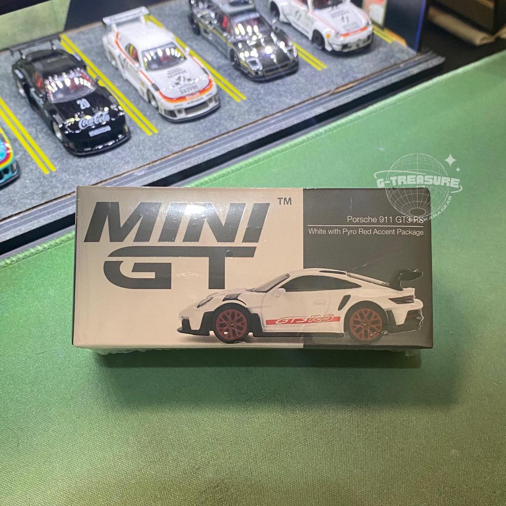 Jual Mini GT PORSCHE 911 GT3 RS White with Pyro Red Accent Package ...