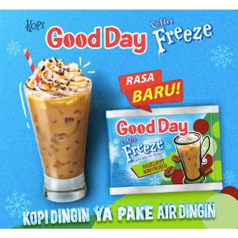 Jual Good day freeze All Variant isi 10 Sachet / Kopi / Goodday Freeze ...