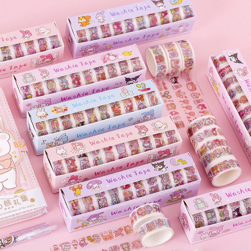 Jual [GROSIR ATK] STICKER ROLL MOTIF LUCU / DIY STICKER LABEL / STIKER ...