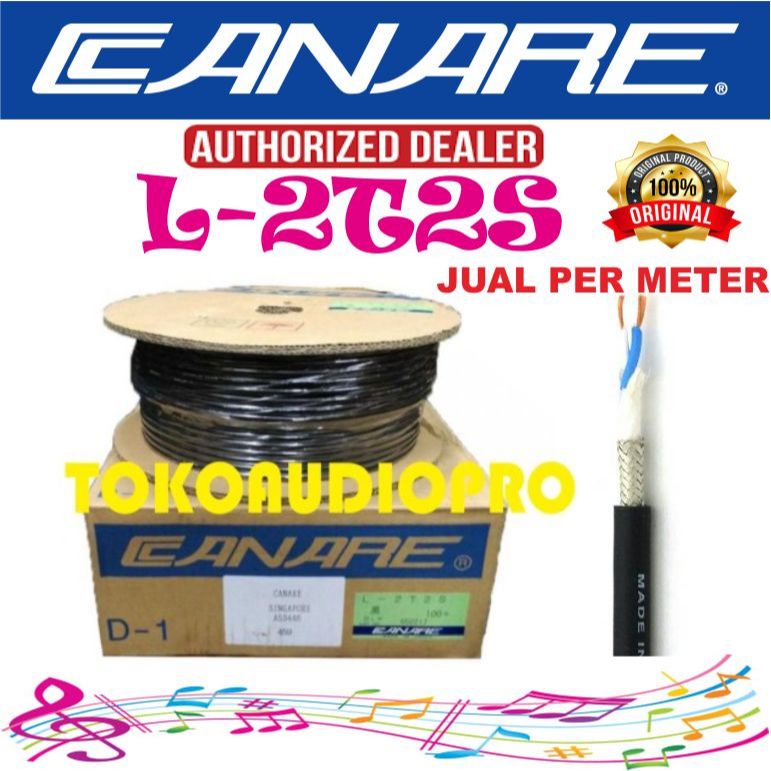 Jual Kabel Canare L2T2S Kabel Microphone Kabel Audio Original Jual Per ...