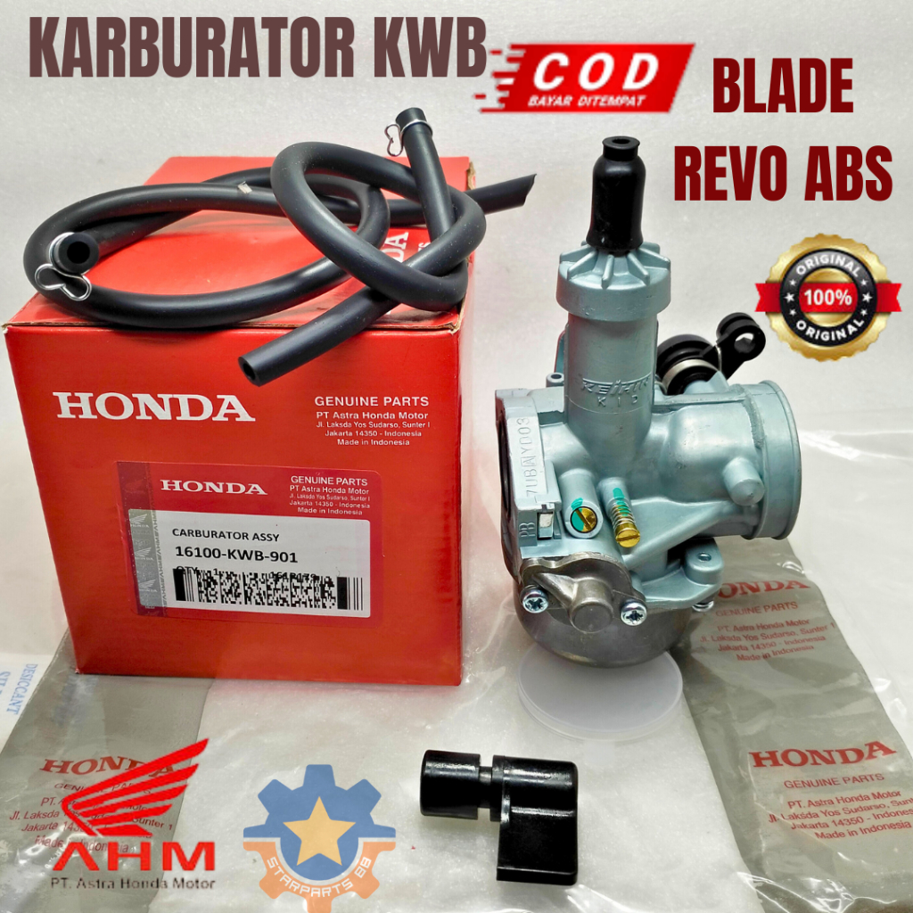 Jual KARBURATOR 16100-KWB-922 MOTOR HONDA REVO ABS BLADE KUALITAS ...