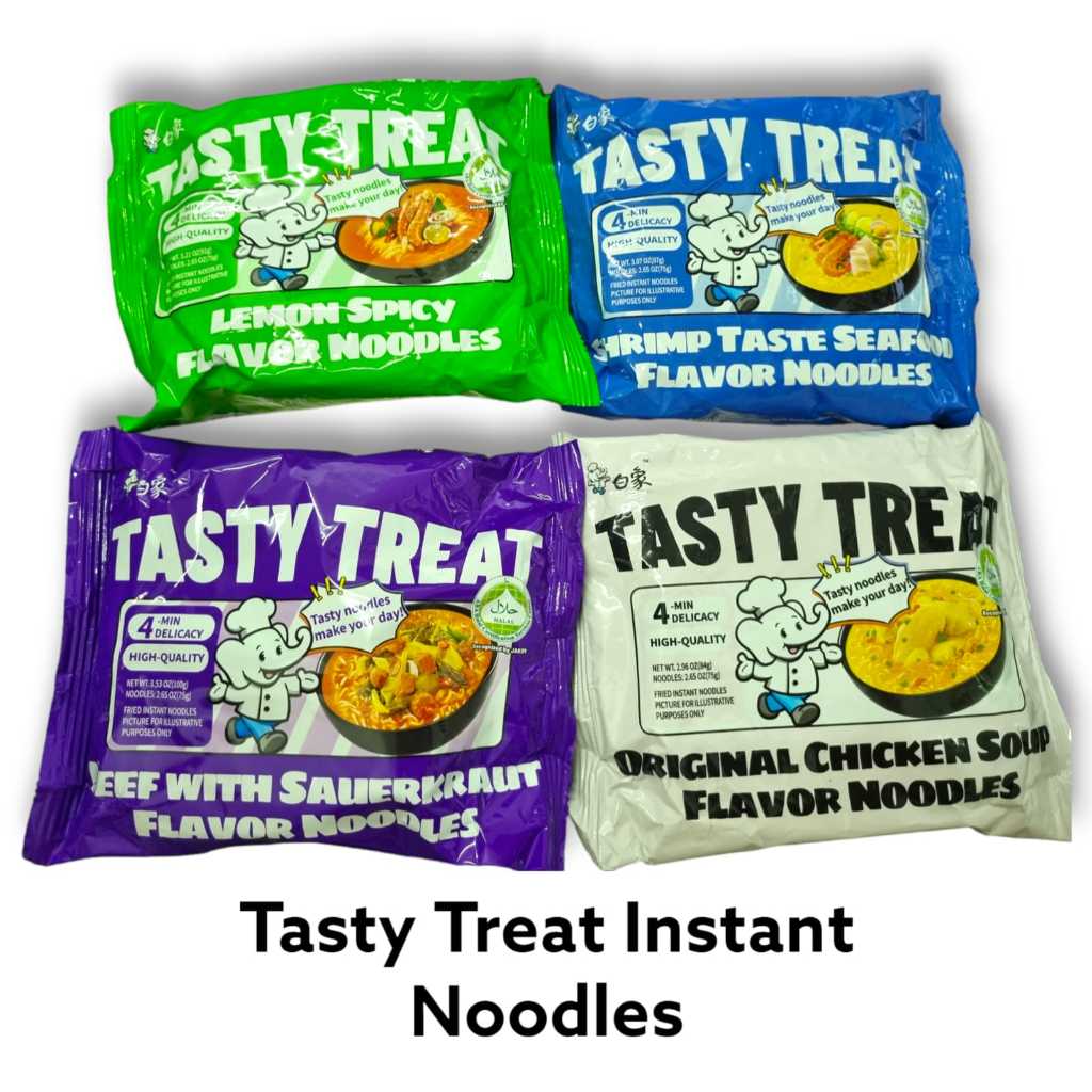 Jual Baixiang Instant Noodles Tasty Treat Series | Shopee Indonesia