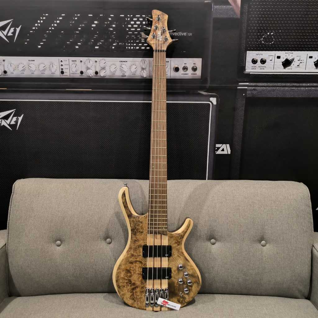 Jual Bass Luxars 5 Strings G-B60 5 Electric Bass GB60-5 | Shopee Indonesia