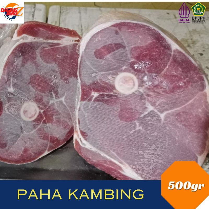 Jual Paha Kambing potong 500gr Halal frozen/kebuli/Steak lamb/Raw meat ...