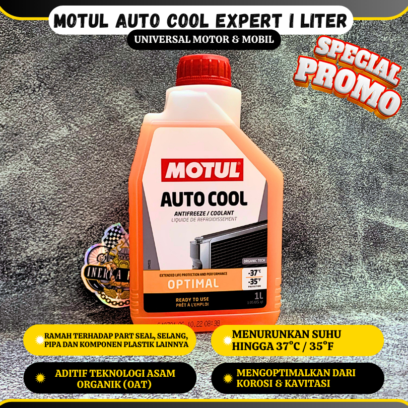 Jual Cairan Pendingin Air Radiator ORIGINAL MOTUL AUTO COOL Expert 1L 1 ...
