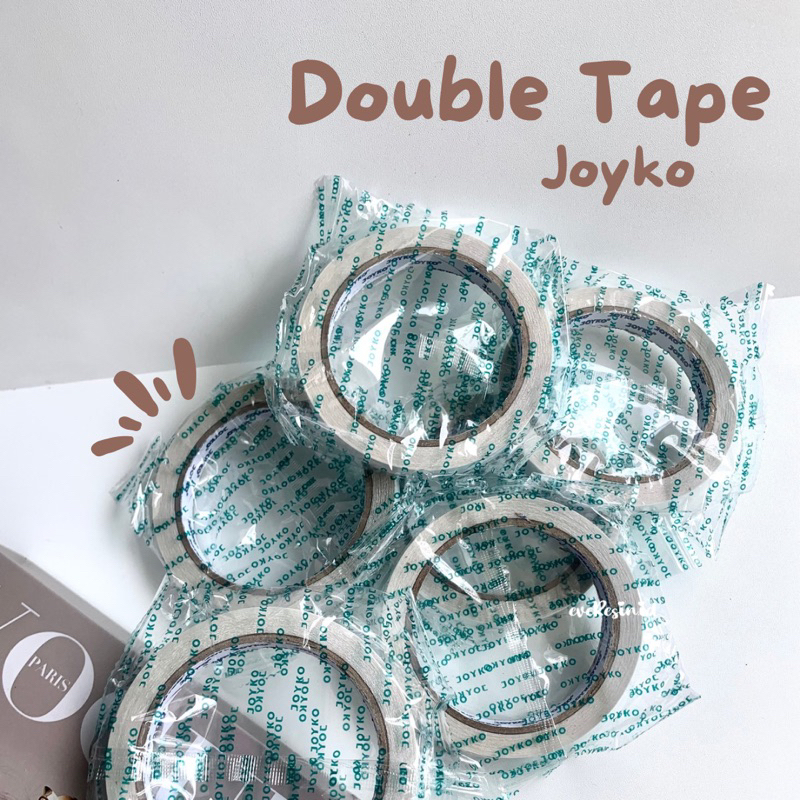 Jual [ READY ] Double Tape - Joyko 1/2inch | Shopee Indonesia