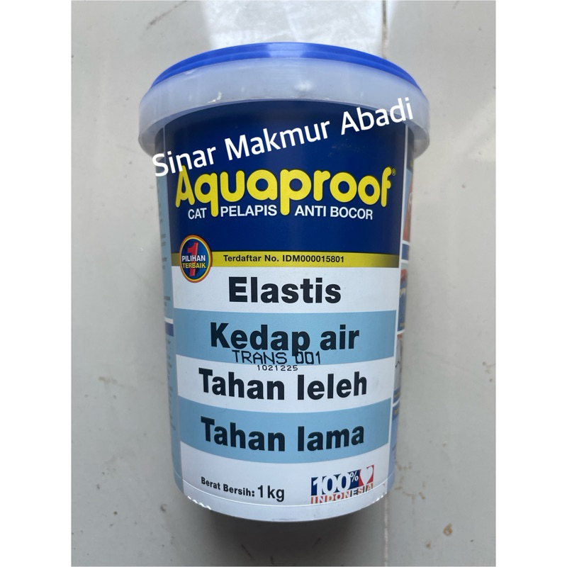 Jual Aquaproof 1 KG Cat Anti Bocor/Waterproofing/Anti Rembes Cat ...
