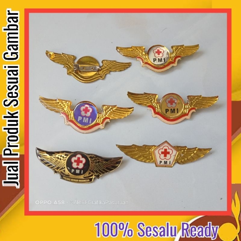 Jual bros wing pin PMI PMR resin | Shopee Indonesia
