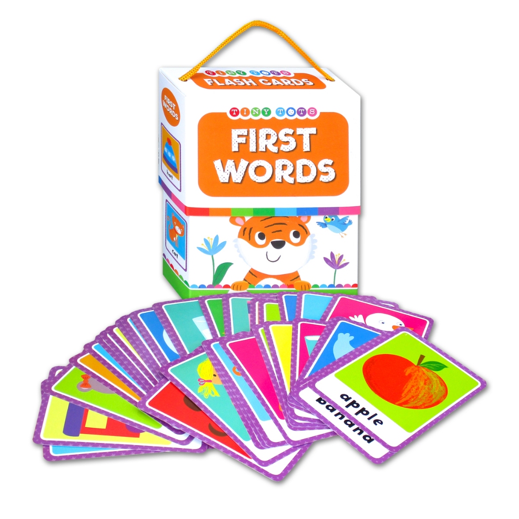 Jual My First Words Tiny Tots Flash Cards (40 Large Flash Cards) [Igloo ...