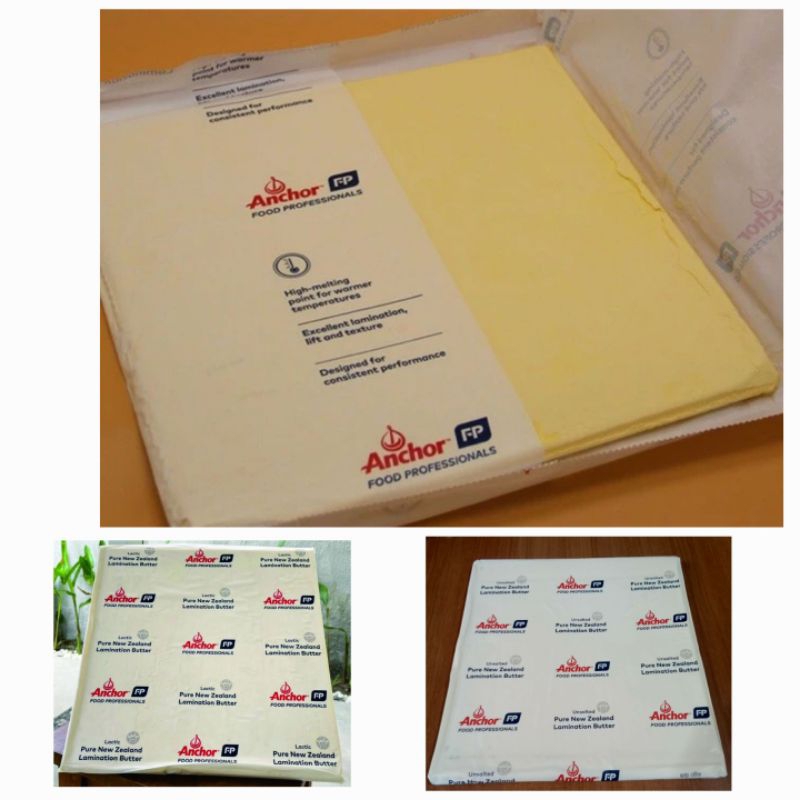 Jual BUTTER SHEET ANCHOR 1 KG / MENTEGA KORSVET ANCHOR 1 KG | Shopee ...