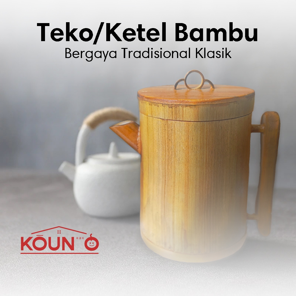Jual Teko Bamboo Alami Kerajinan Tradisional Food Grade Quality ...