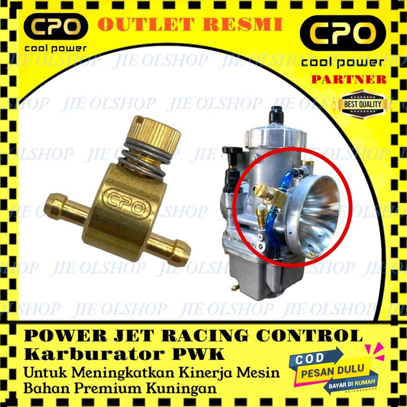 Jual CPO Power Jet Racing Control Karburator Original Cool Power ( Kuningan ) | Shopee Indonesia