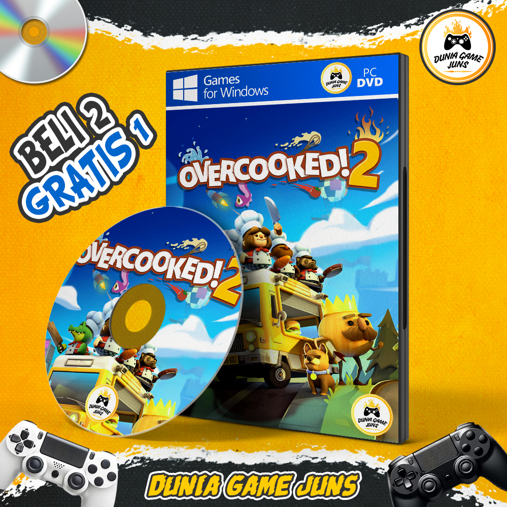 Jual Overcooked 2 | Overcooked | Game Strategy & Simulation | CD/DVD ...