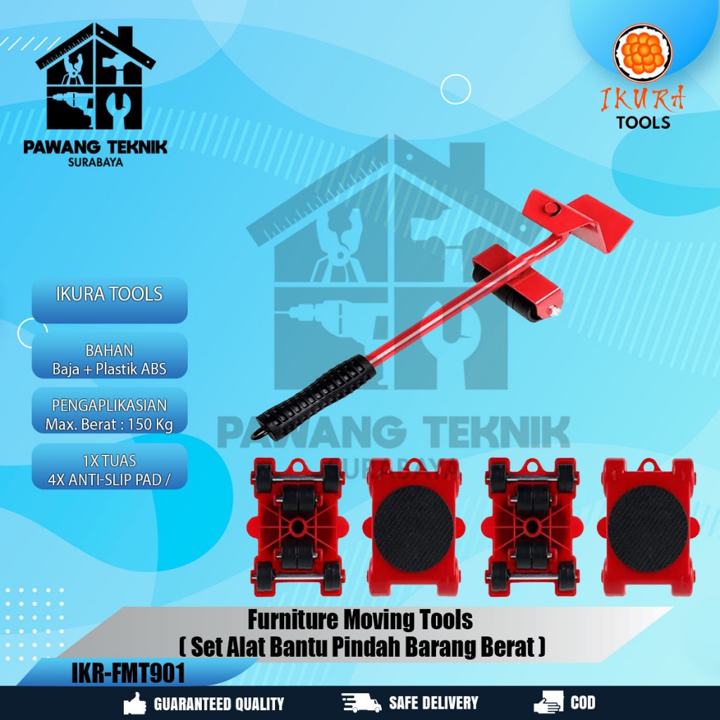 Jual Ikura Tools Alat Roda Pemindah Barang Moving Tools - Alat Bantu ...