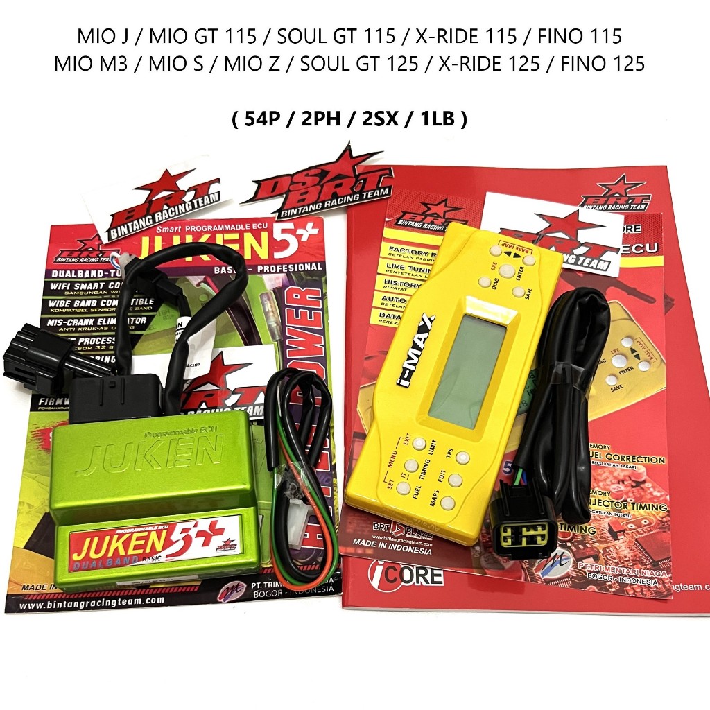 Jual ECU BRT JUKEN 5 5++ Plus & REMOTE MIO M3 S Z MIO J SOUL GT XRIDE ...