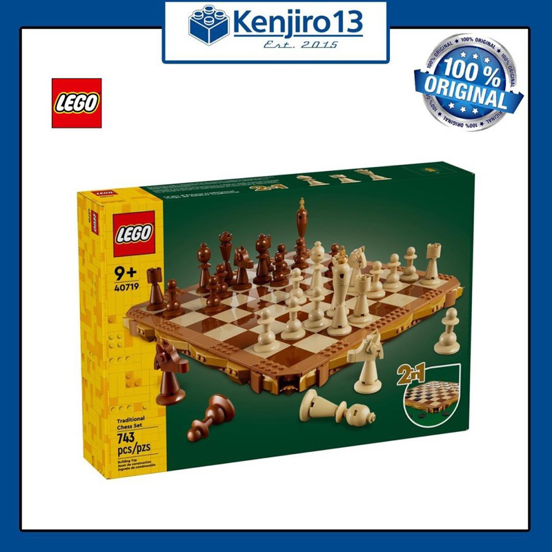 Jual Lego 40719 Traditional Chess Set | Shopee Indonesia