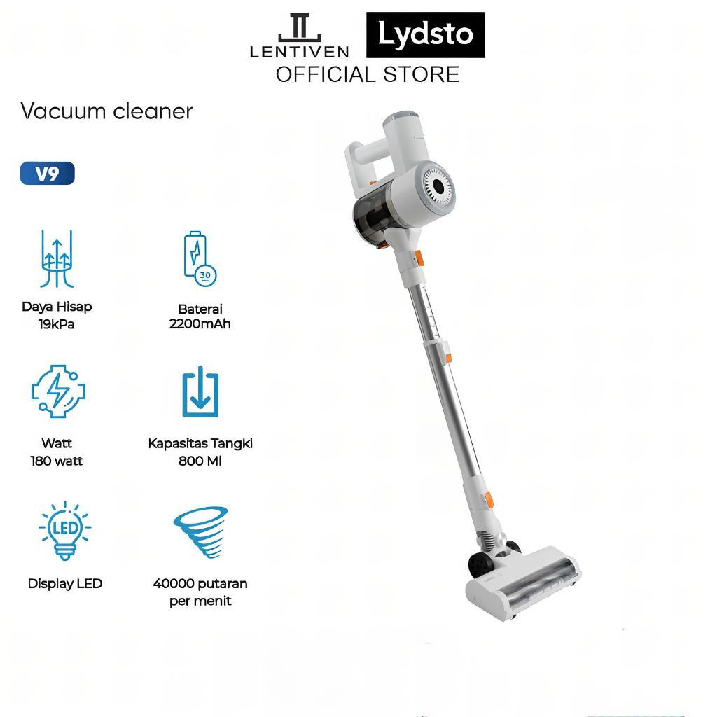 Jual LENTIVEN Lydsto Vacum Cleaner V9 Penyedot Debu Tanpa Kabel ...