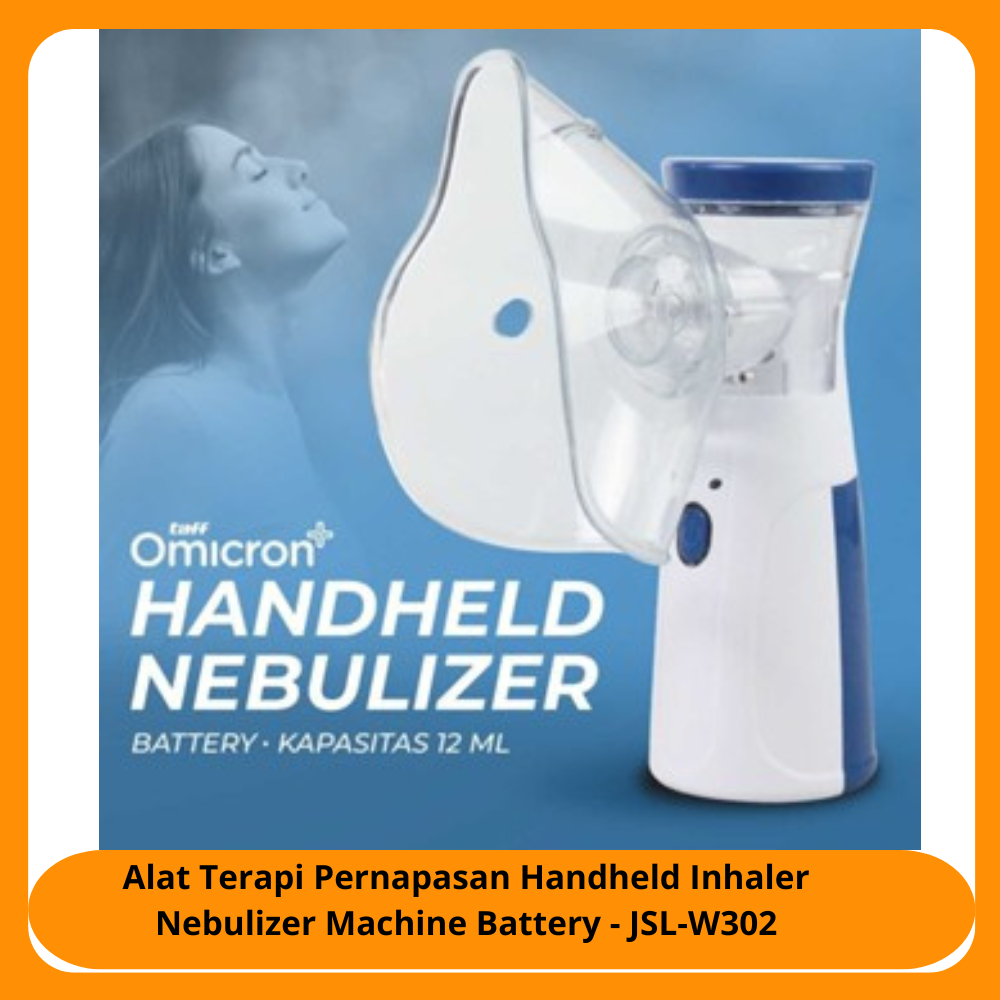 Jual Alat Terapi Pernapasan Handheld Inhaler Nebulizer Machine - JSL-W302 | Shopee Indonesia