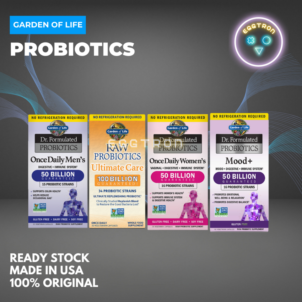 Jual Probiotik Probiotic Garden of Life Dr Formulated Once Daily Men ...