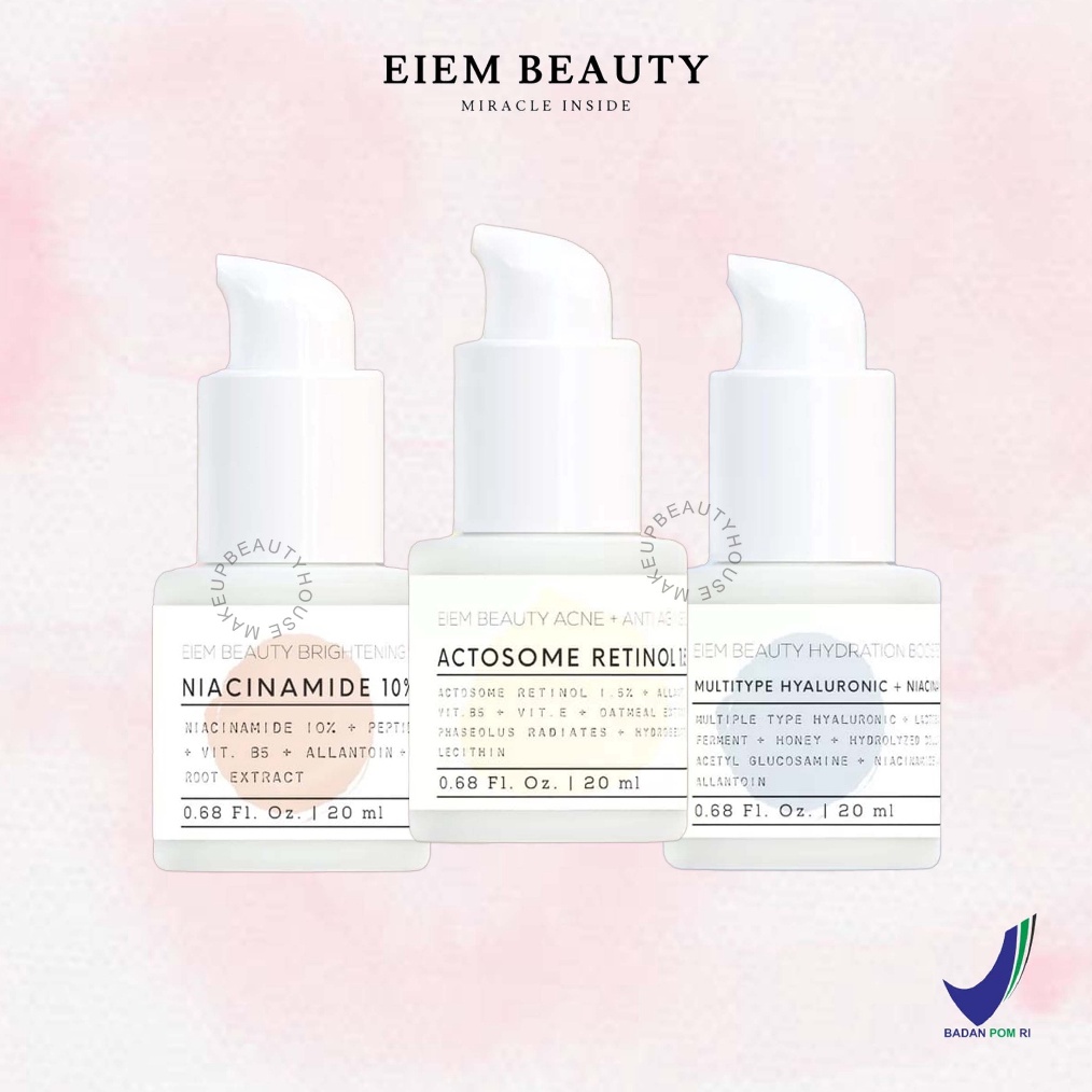 Jual DIJAMIN ORI EIEM BEAUTY Hydrating Booster Serum Acne Anti Aging ...