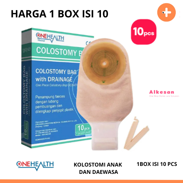 Jual Colostomy Bag Onehealth Kantong Kolostomi Anak Bayi Dewasa Stoma ...