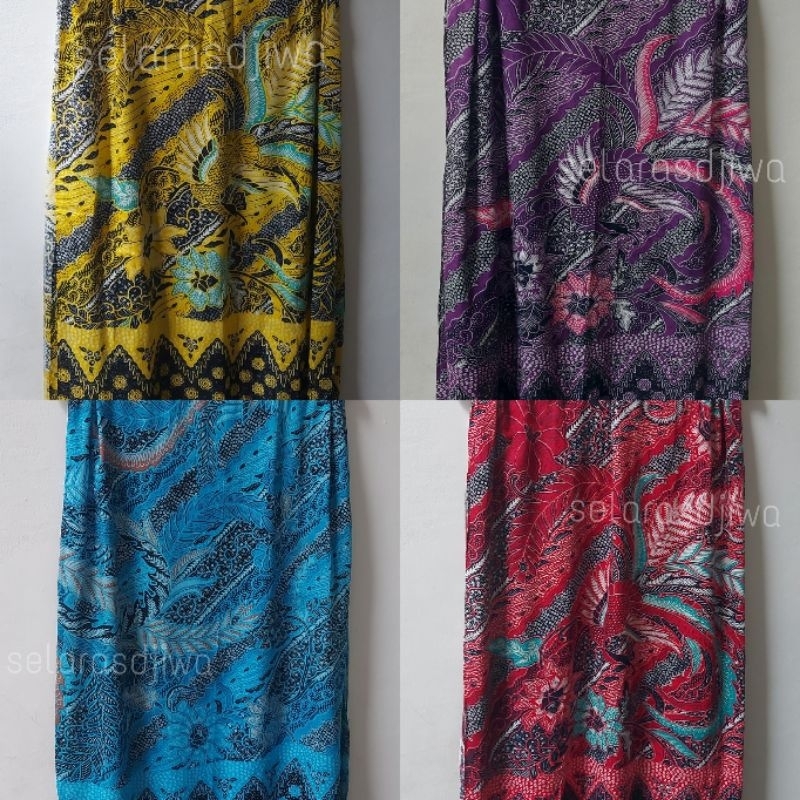 Jual KAIN SARONG PANTAI BALI RAYON MOTIF BATIK KENCANA (MEDIUM ...