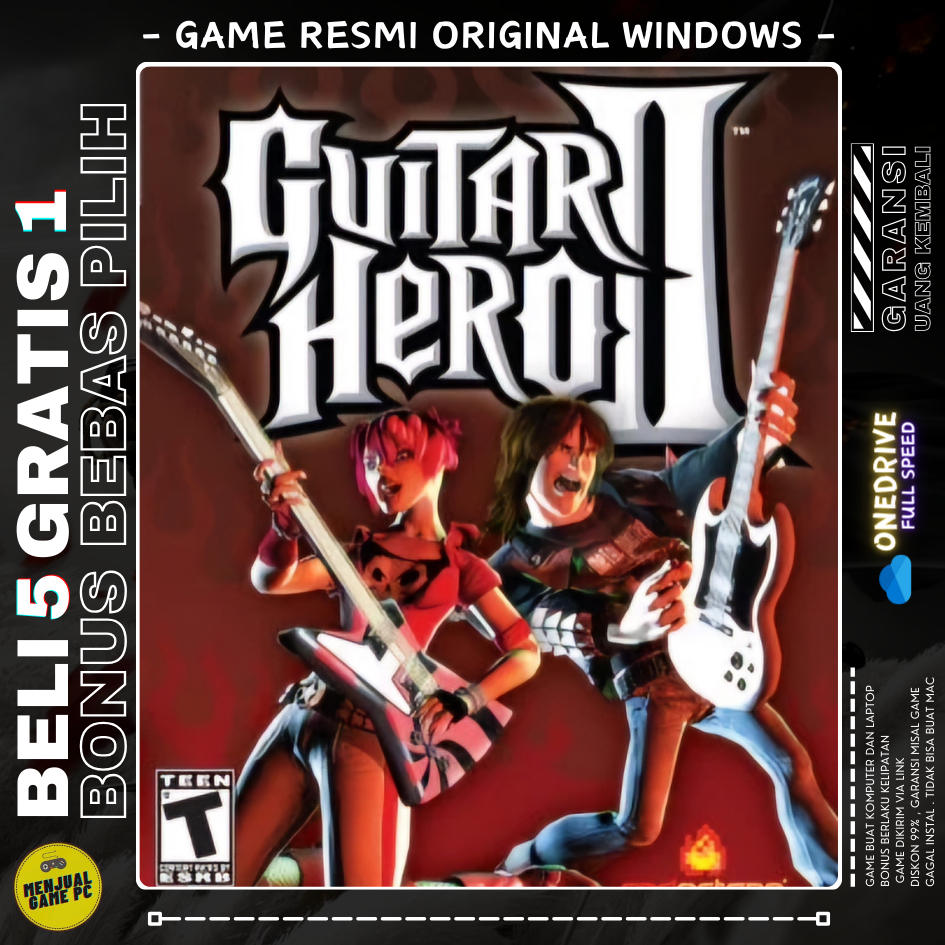 Jual GUITAR HERO 2 - GAME LAPTOP - GAME PC - GAME KOMPUTER - LINK ...