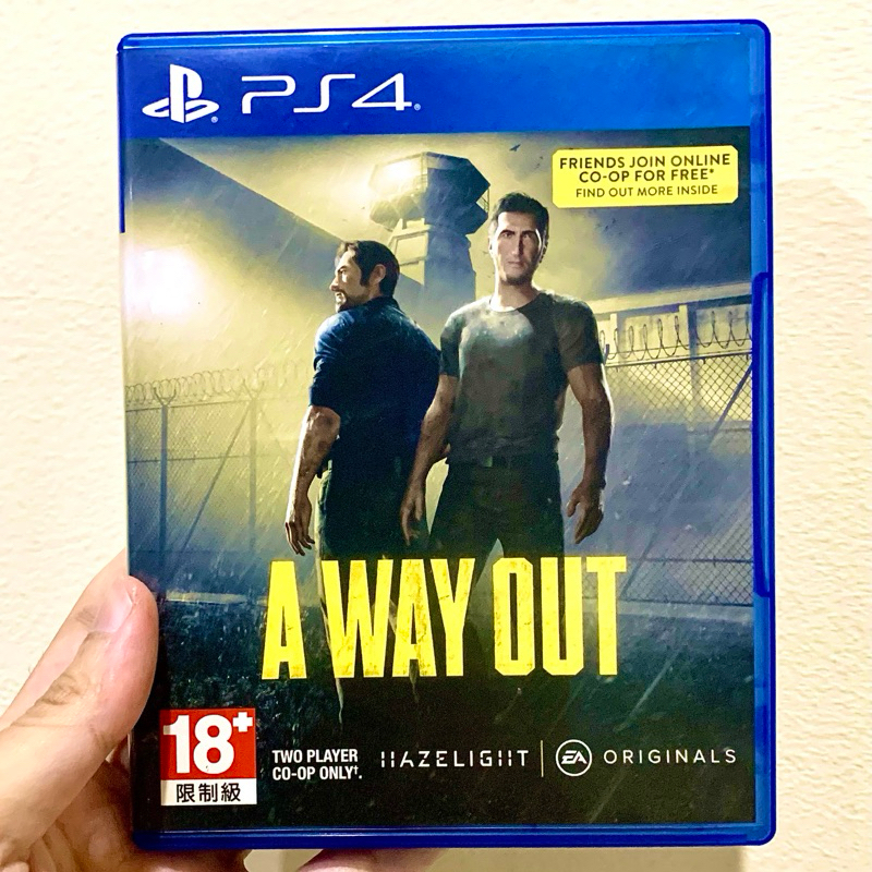 Jual A Way Out Ps4 Ps5 Playstation Ps 4 Ps 5 Game 2 Player Multiplayer Coop 2 Stik Kaset Awayout ...