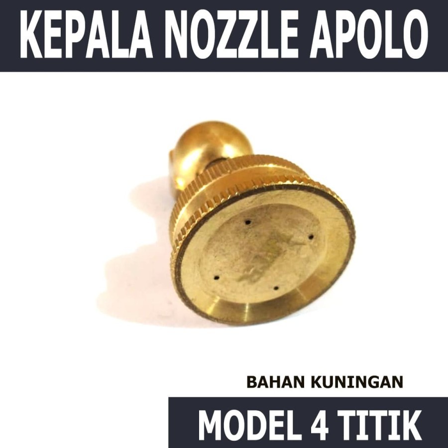 Jual Head Nozzle sprayer elektrik pertanian 4 lubang kabut halus nosel ...