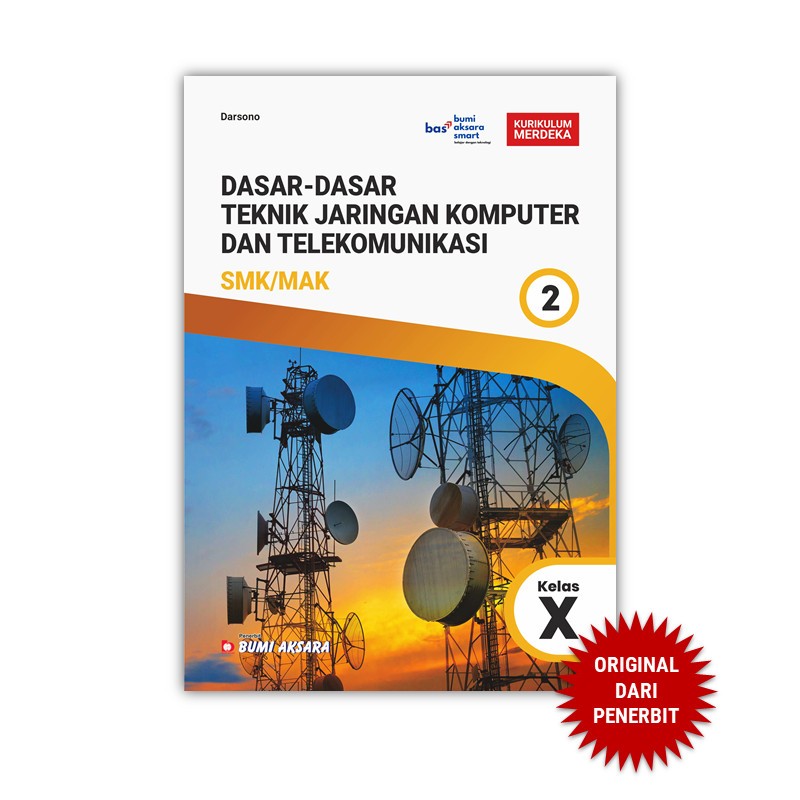 Jual Dasar-Dasar Teknik Jaringan Komputer dan Telekomunikasi 2 Kelas X SMK - ORI | Shopee Indonesia