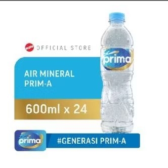 Jual air mineral prima 600ml x 24pcs | Shopee Indonesia