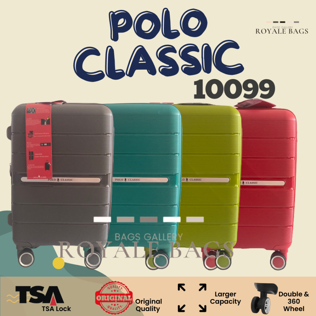Jual Polo Classic 10099 Series Tas Koper 20 inch / 24 inch Original ...