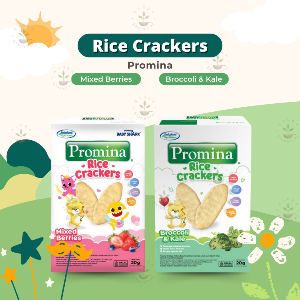 Jual Promina Rice Crackers 20 gr - Snack Anak - Snack Bayi | Shopee ...