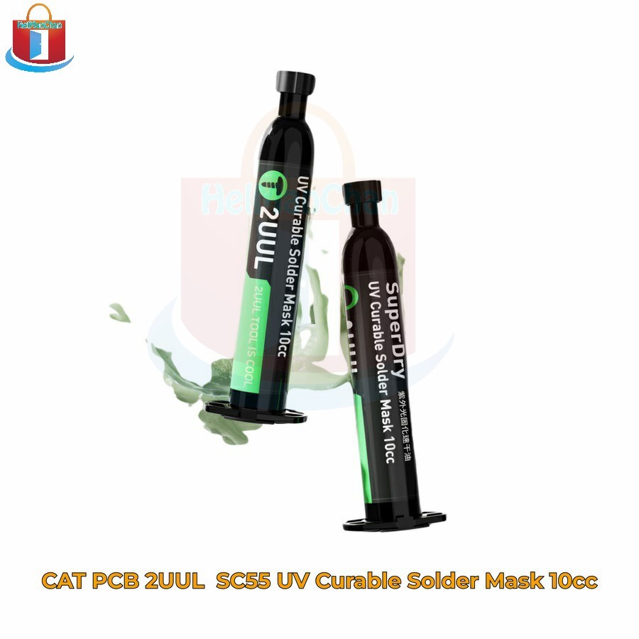 Jual CAT PCB 2UUL SC55 UV Curable Solder Mask 10cc | Shopee Indonesia