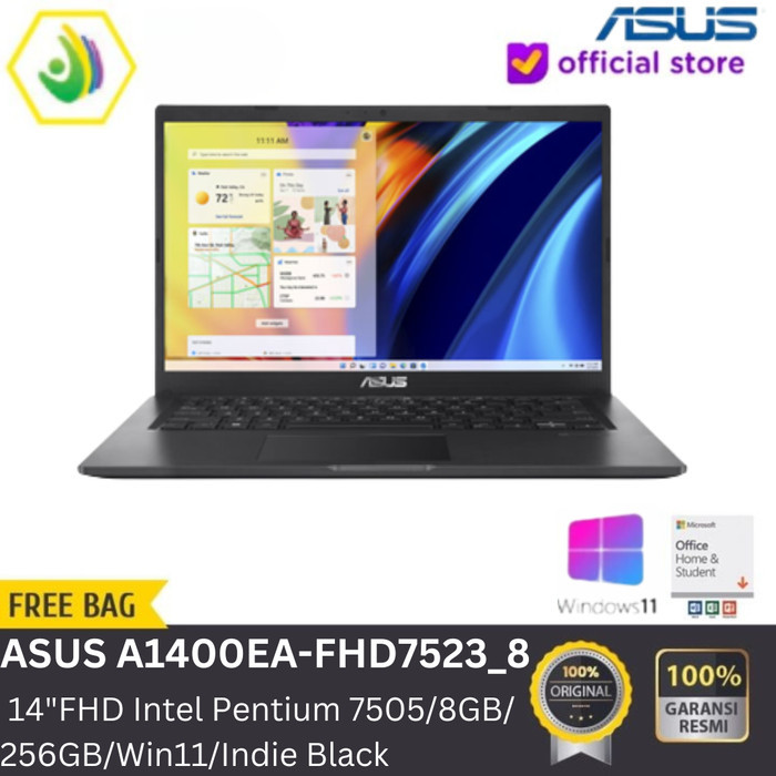 Jual ASUS Vivobook 14 A1400EA-FHD7523_8 Pentium Gold 7505 RAM 8GB 256GB ...