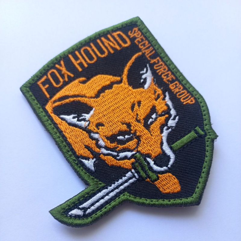 Jual Patch Fox Hound emblem bordir video game MGS Metal Gear Solid | Shopee Indonesia