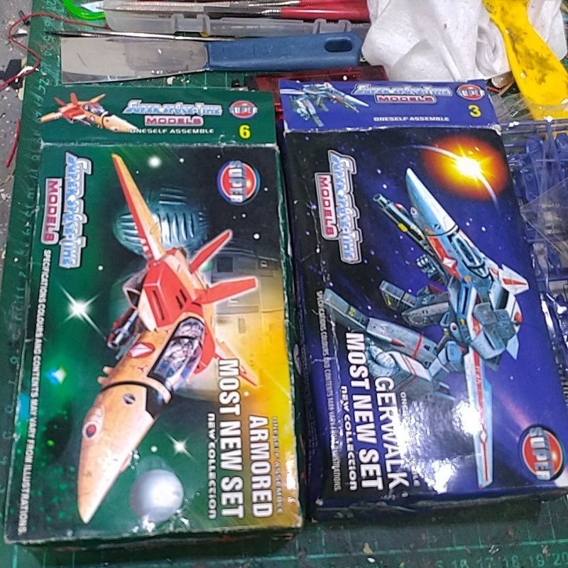 Jual macross VF 14 gerwalk 1/144 model kit non bandai pesawat tempura ...