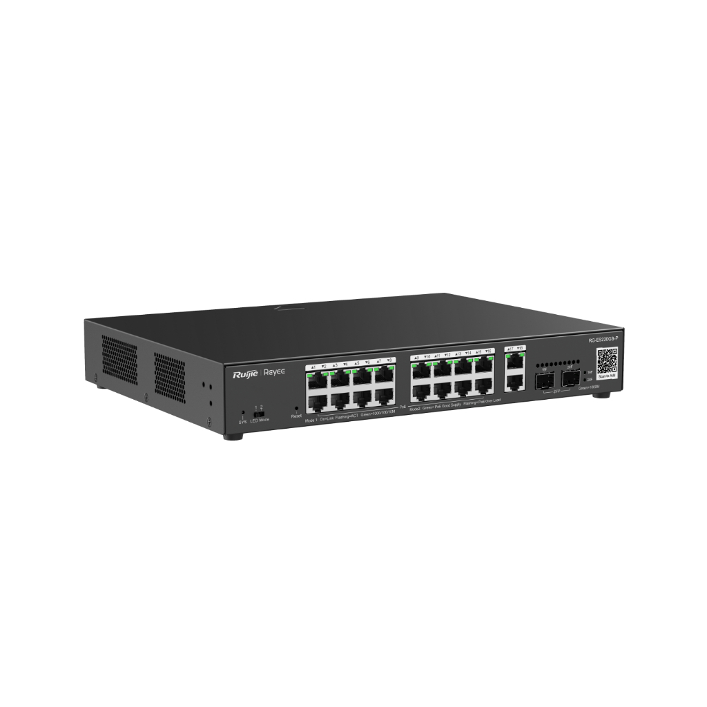 Jual Ruijie RG-ES220GS-P 20-Port Gigabit Smart Cloud Managed PoE Switch ...