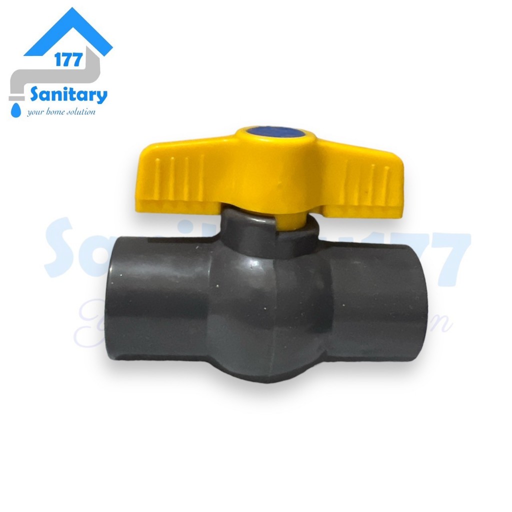 Jual Ball valve PVC 1/2 inch 3/4 inci Murah DRAT - ballvalve stop kran ...