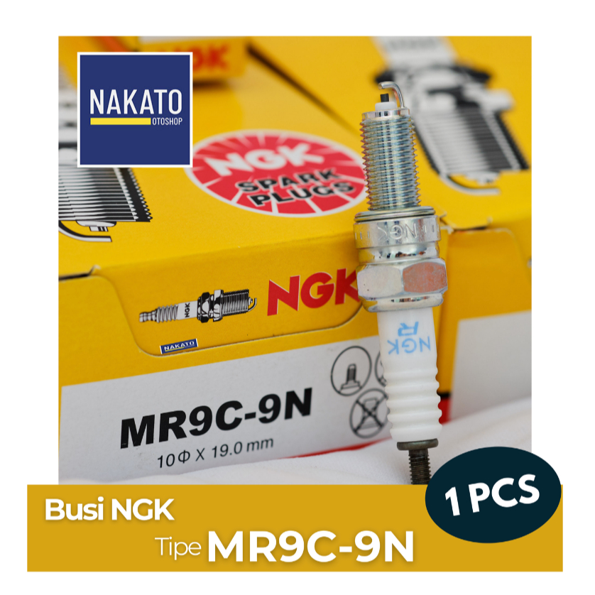 Jual [SATUAN] Busi Motor NGK MR9C-9N MR9C ASLI Beat eSP Vario 125 150 ...