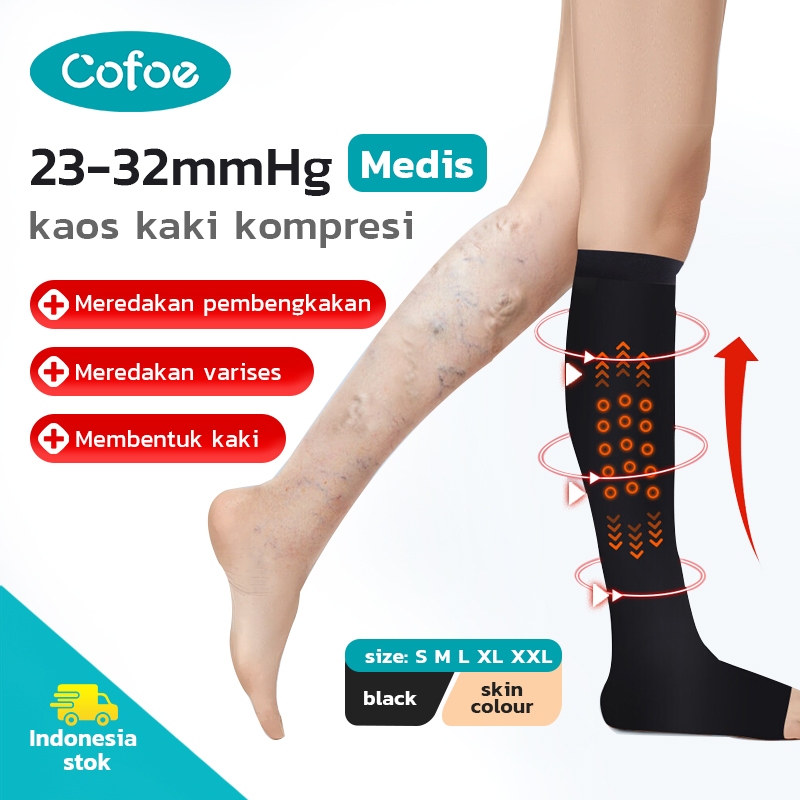 Jual Medical Compression Stocking Kaos Kaki Varises Wanita Pria ...