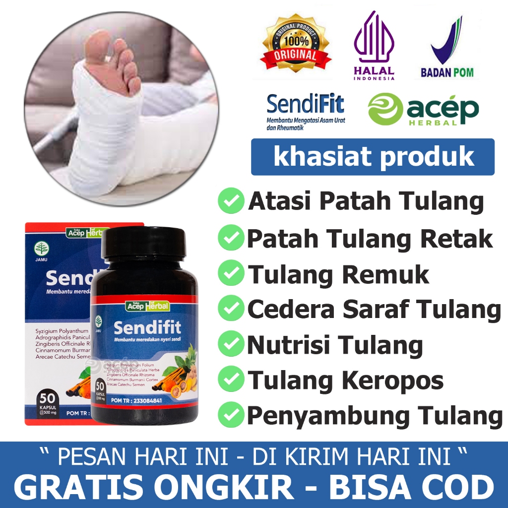 Jual Obat Patah Tulang Dan Retak Remuk Akibat Jatuh Terkilir Cedera ...