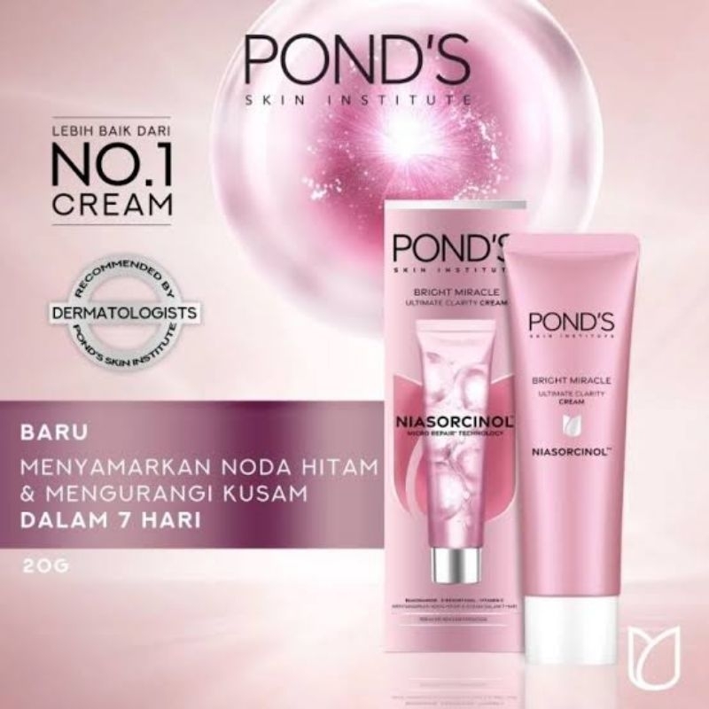 Jual ponds Pelembab Wajah Day Cream Niasorcinol 20 g | Shopee Indonesia