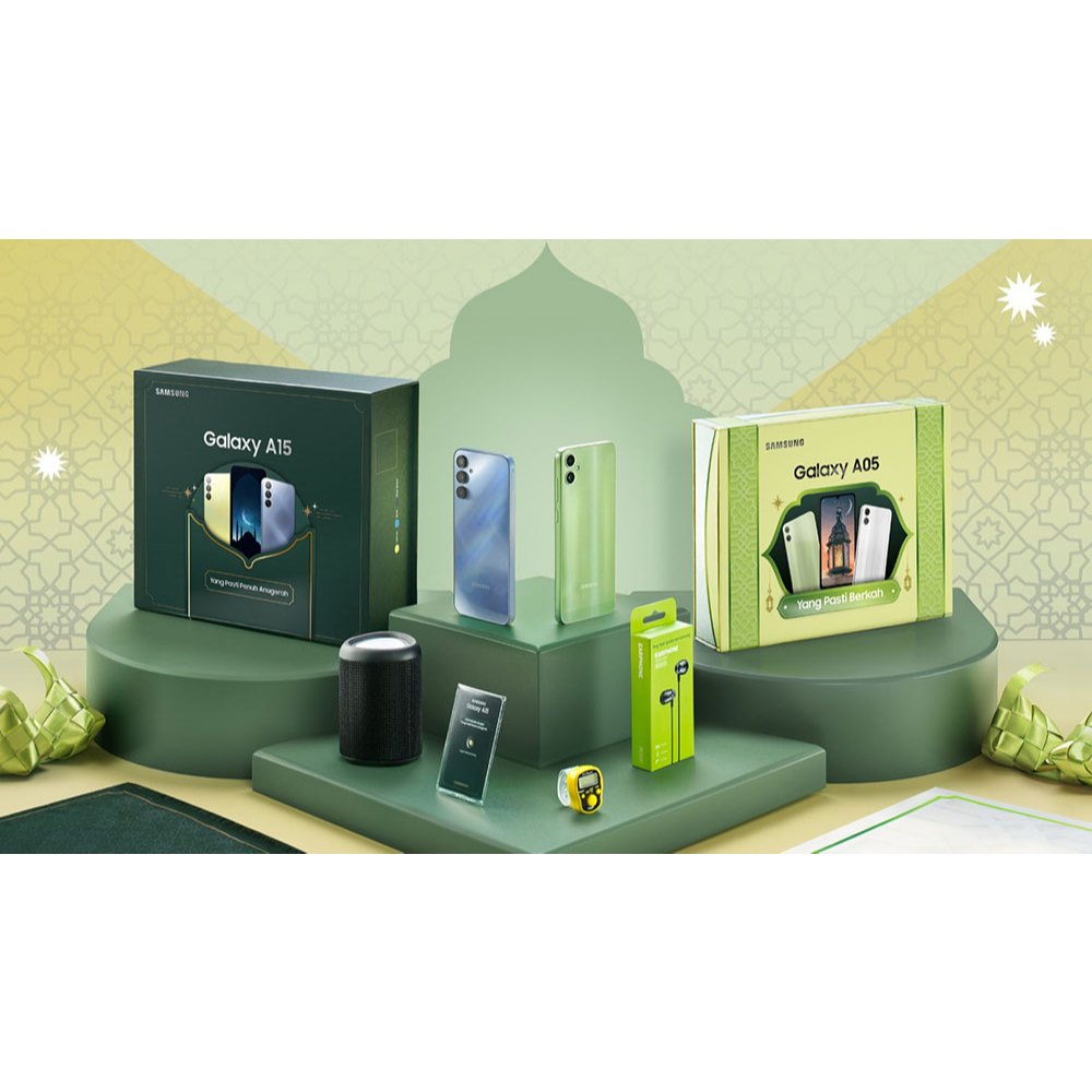 Jual SAMSUNG GALAXY A05 & A15 SPECIAL PACKAGE RAMADHAN (LIMITED EDITION ...
