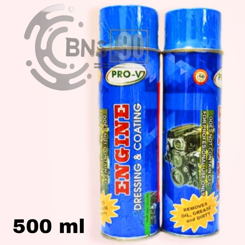 Jual Pembersih Mesin Mobil & Motor PRO V 500 ml / PRO V Engine Dressing ...