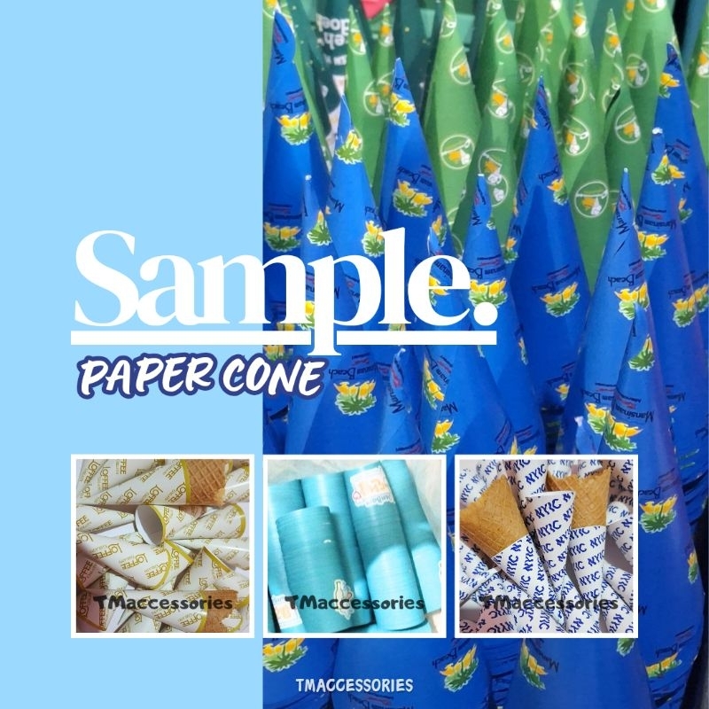 Jual Paper Cone sample | Shopee Indonesia