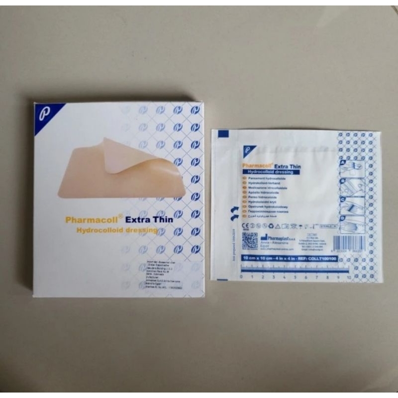 Jual Hydrocolloid Extra Thin 10x10cm Wound Dressing / Seperti Duoderm ...